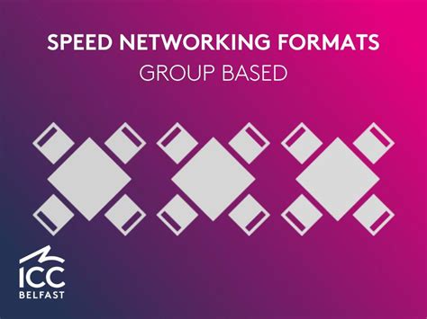 How To Host Conference Speed Networking Sessions ICC Belfast