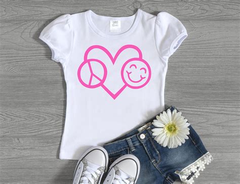 Peace Love Happiness Svg Hippy Svg Love Svg Peace Svg Etsy Hippie
