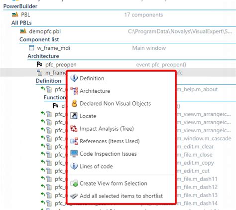 Code Explorer Treeview Visual Expert Web