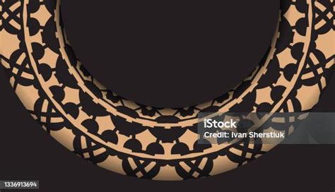 그리스 패턴의 블랙 색의 엽서의 고급스러운 디자인 텍스트와 빈티지 장식을위한 공간이있는 초대 카드 디자인 0명에 대한 스톡 벡터 아트 및 기타 이미지 Istock