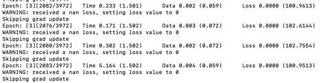 Nan Loss After 2 Epochs Issue 567 SeanNaren Deepspeech Pytorch