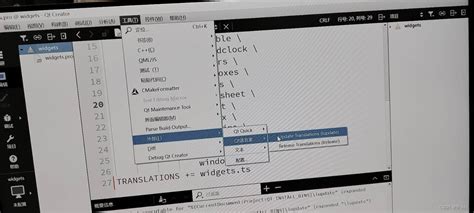 qtextedit 右键菜单转换中文 记录 csdn博客