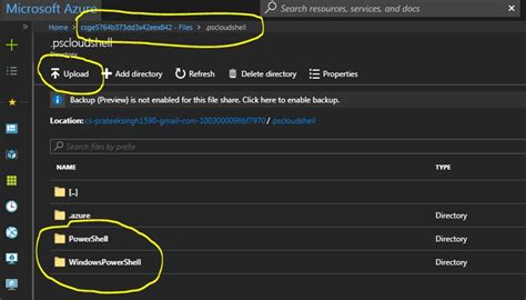 Azure Cloud Shell Storage Clouds Azure Shells