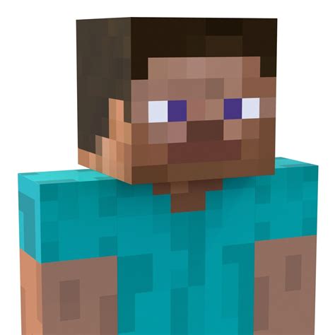 Minecraft Steve 3d Model 24 3ds C4d Fbx Obj Max Ma Free3d