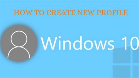 How To Create New User Profile In Windows 10 Step By Step In Hindi Grow Your Knowledge Youtube