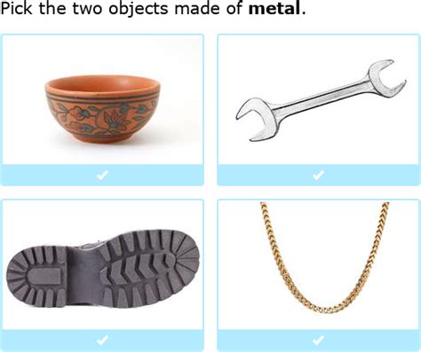 IXL Classify Objects By Material Year Science Practice