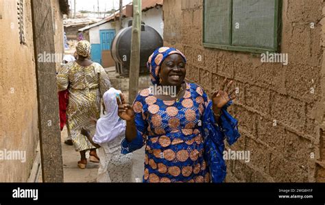 Beautiful Dressed Muslim Lady Nima Accra Eid Al Adha Festival Of