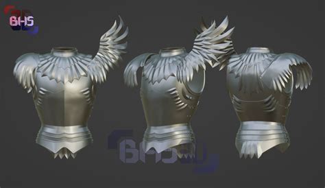 Griffith Reincarnation Armor 3d 3d Model 3d Printable Cgtrader
