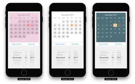 CalendarView SwiftGit
