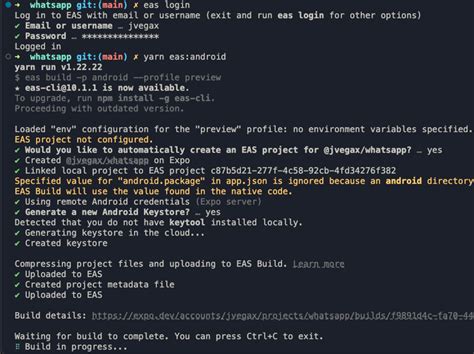 generar apk con eas ⚛️ react native dev community