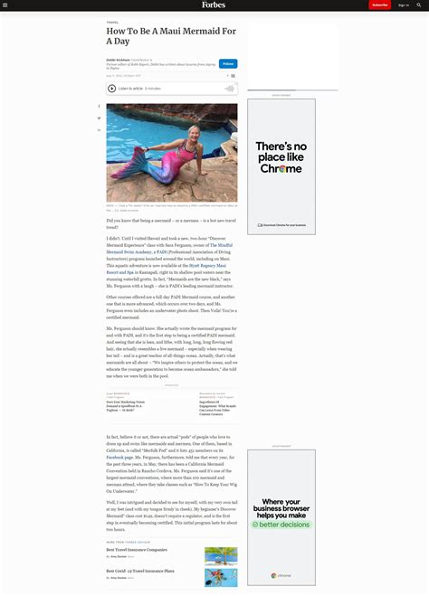 Forbes Article Web Capture The Mindful Mermaid