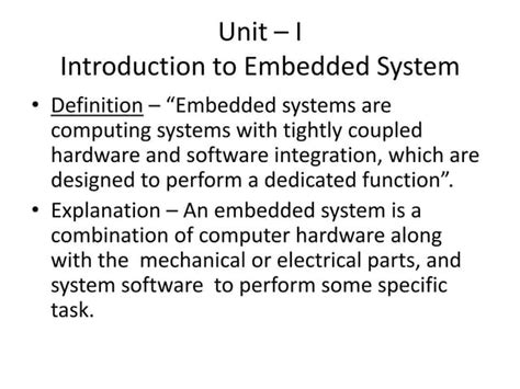 Communication Interface Of The Embedded Systems Ppt
