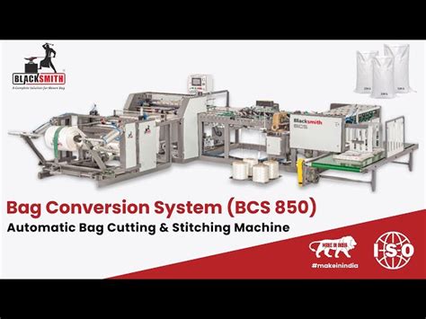 Bopp Bag Making Machine Fully Automatic Bopp Bags Cutting And Stitching Machine Manufacturer