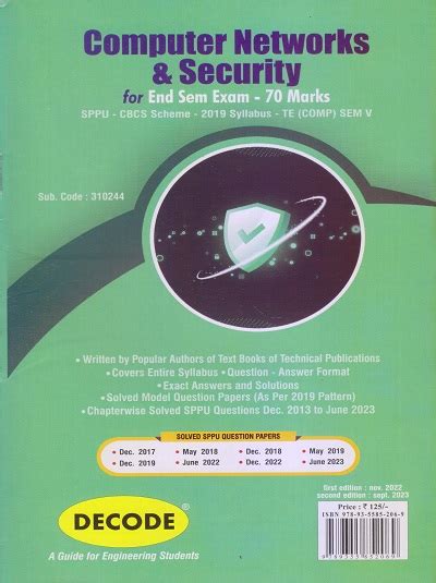 Decode Computer Networks And Security Computer Engineering Sem 5 Sppu Vilas S Bagad Iresh A