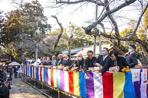 神栖市息栖神社で節分祭が行われました Locoty ロコティ 神栖 鹿嶋 潮来 鹿行地域の情報サイト