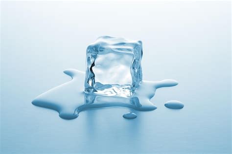 Premium Photo Ice Cube Melting