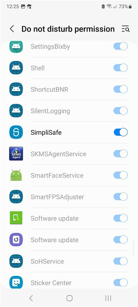 ‎android Do Not Disturb And App Notification Exceptions Simplisafe