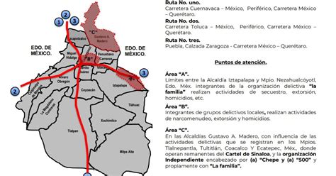 Rutas Del Narco En La Cdmx Así Es Como Se Mueve El Crimen Organizado