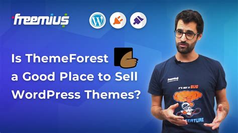 Is Themeforest A Good Place To Sell Your Wordpress Themes Youtube