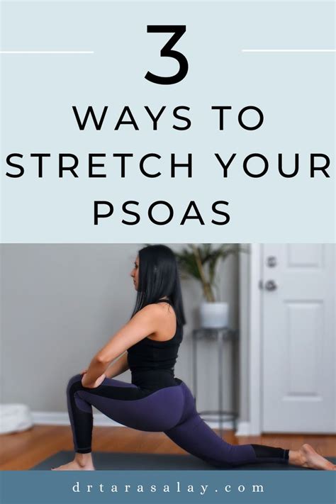 How To Stretch The Psoas Muscle Psoas Stretch Psoas Muscle Psoas