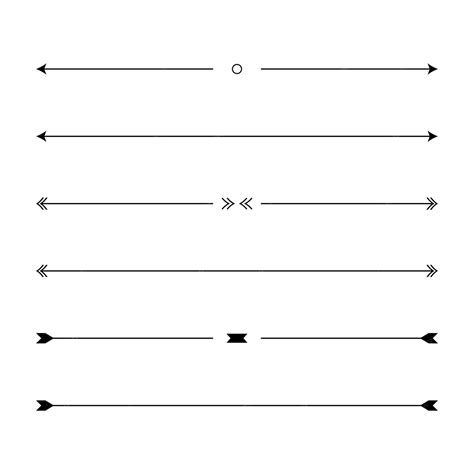 화살표 선 경계 설정 무료 벡터