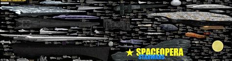 Starship Size Comparison Chart Step By Step Tutte Le Astronavi Della Fantascienza Space Opera
