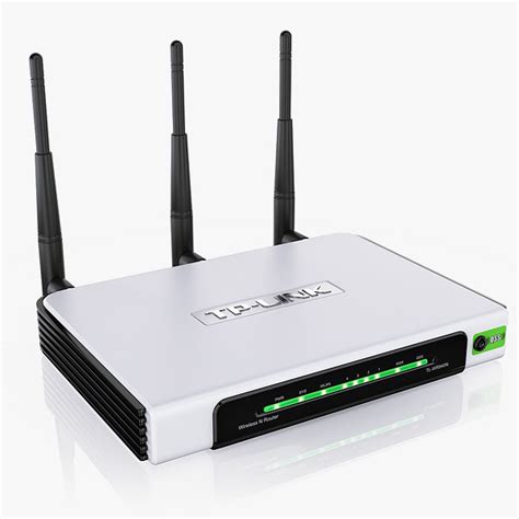 D Model Router Tp Link Tl Wr N