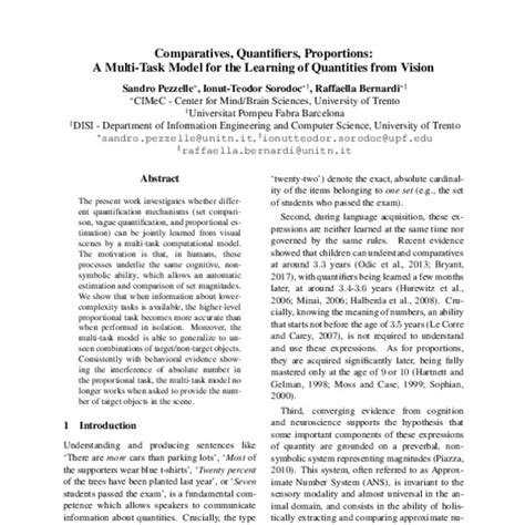 Comparatives Quantifiers Proportions A Multi Task Model For The Learning Of Quantities From