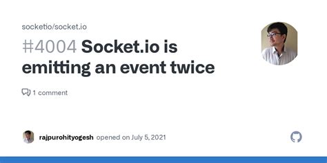 Socket Io Is Emitting An Event Twice Issue Socketio Socket Io Github