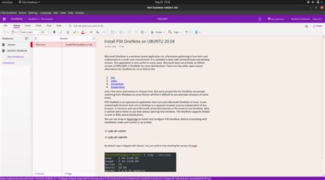 How To Install Microsoft OneNote In Linux