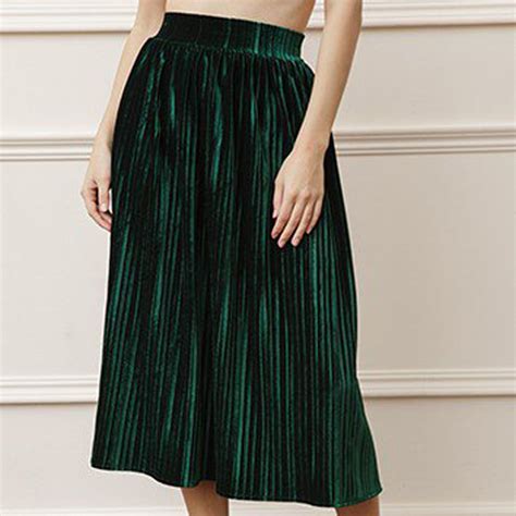 Юбка бархатная плиссированная зеленая изумрудная бирюзовая в интернет магазине на Ярмарке