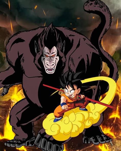 Ozaru Goku By Satzboom On Deviantart Figuras De Goku Personajes De