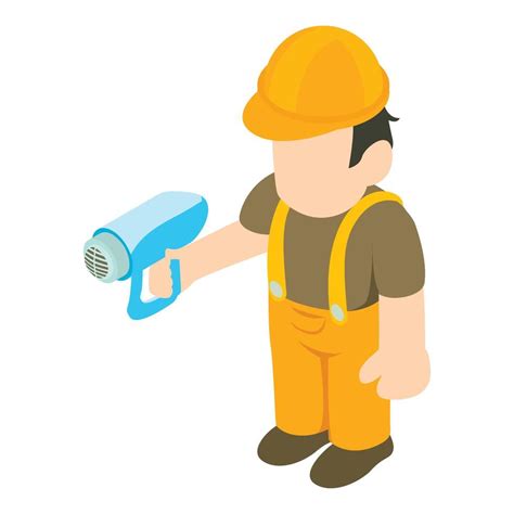 Millwright Icon Isometric Style 15386674 Vector Art At Vecteezy