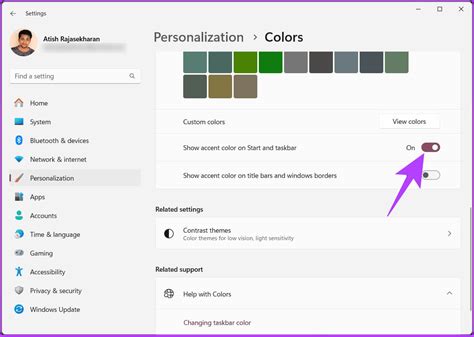 Windows 11에서 작업 표시줄 색상을 변경하는 방법 최고의 집