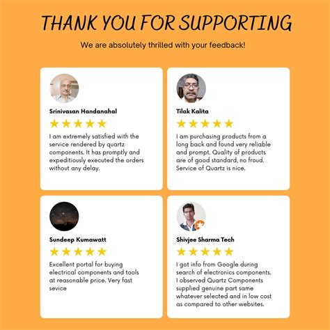 Quartz Components On Linkedin Quartzcomponents Coustumers Reviews