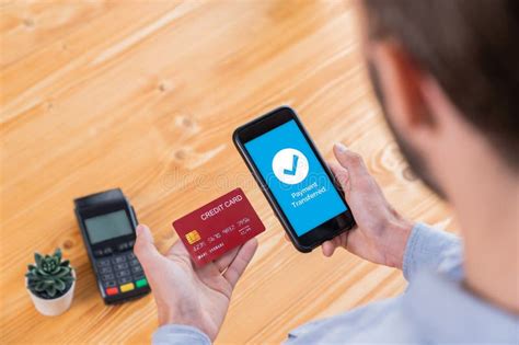 Modern Shopping Lifestyle With Smartphone Application Entity Stock