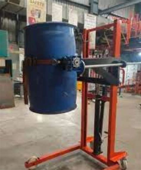 Drum Lifter Cum Tilter Manual Hydraulic Drum Lifter Manufacturer From Pune