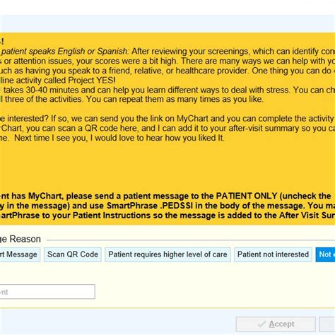 Best Practice Alert Screen Download Scientific Diagram