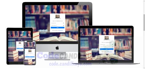 √ source code aplikasi e library berbasis web laravel candil code