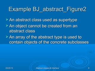 Abstract Interface PPT