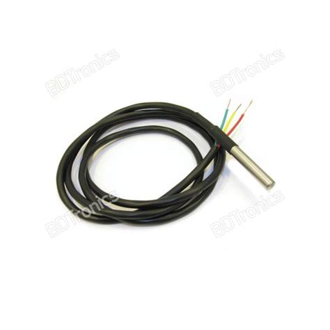 Ds18b20 Waterproof Digital Temperature Sensor Probe With 1 Meter Cable Price In Bd