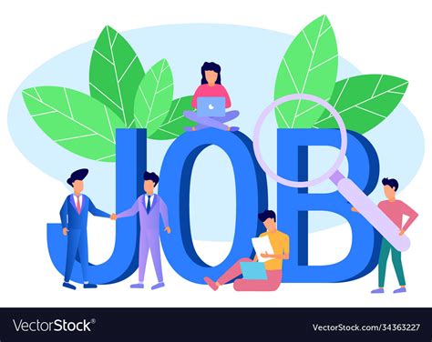 Graphic Cartoon Character Job Royalty Free Vector Image