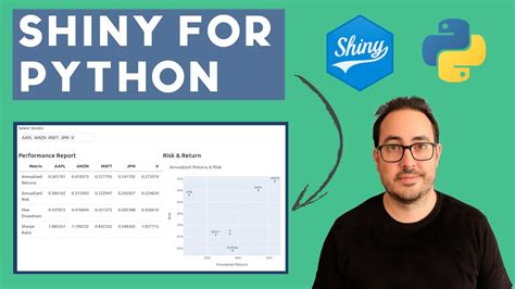 shiny for python finance web app youtube