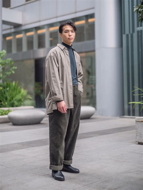Check Styling Ideas For「men Uniqlo U Pleated Tapered Chino、uniqlo U