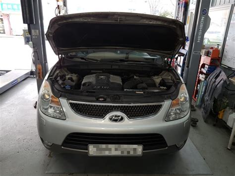 울산 베라크루즈 냉각수 녹 발생 라디에이터 교환 냉각수 파이프 교환 써머스탯 교환 냉각수 호스 교환 에어컨 리시버 드라이어 교환 냉각수 순환식 세척 터보 인터