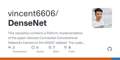 github vincent6606 densenet this repository contains a pytorch implementation of the paper