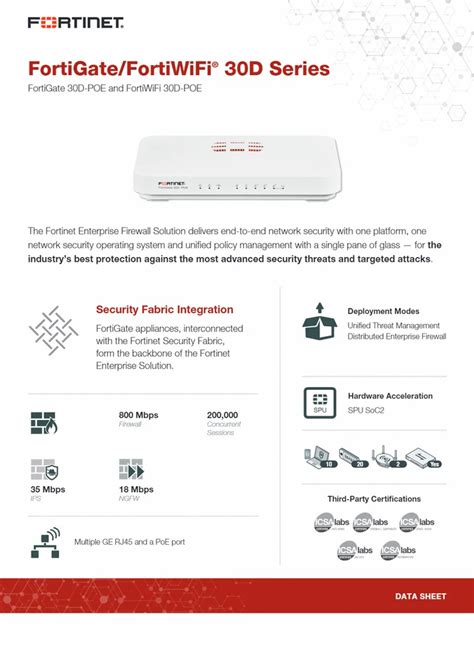 Fortinet Fortigate 30D POE Firewall JDTS 2023 Large Enterprise At Rs 50000 In New Delhi