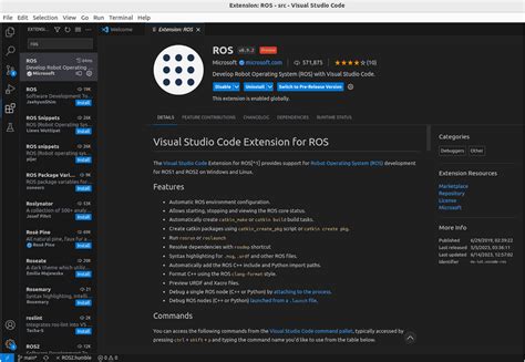 Exploration Of Vs Code Extensions For A Ros Developer By