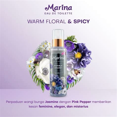 Jual Marina Royal Velvet Eau De Toilette 150 Ml Shopee Indonesia