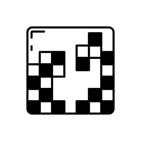 Tetris Icon In Vector Illustration 25729259 Vector Art At Vecteezy